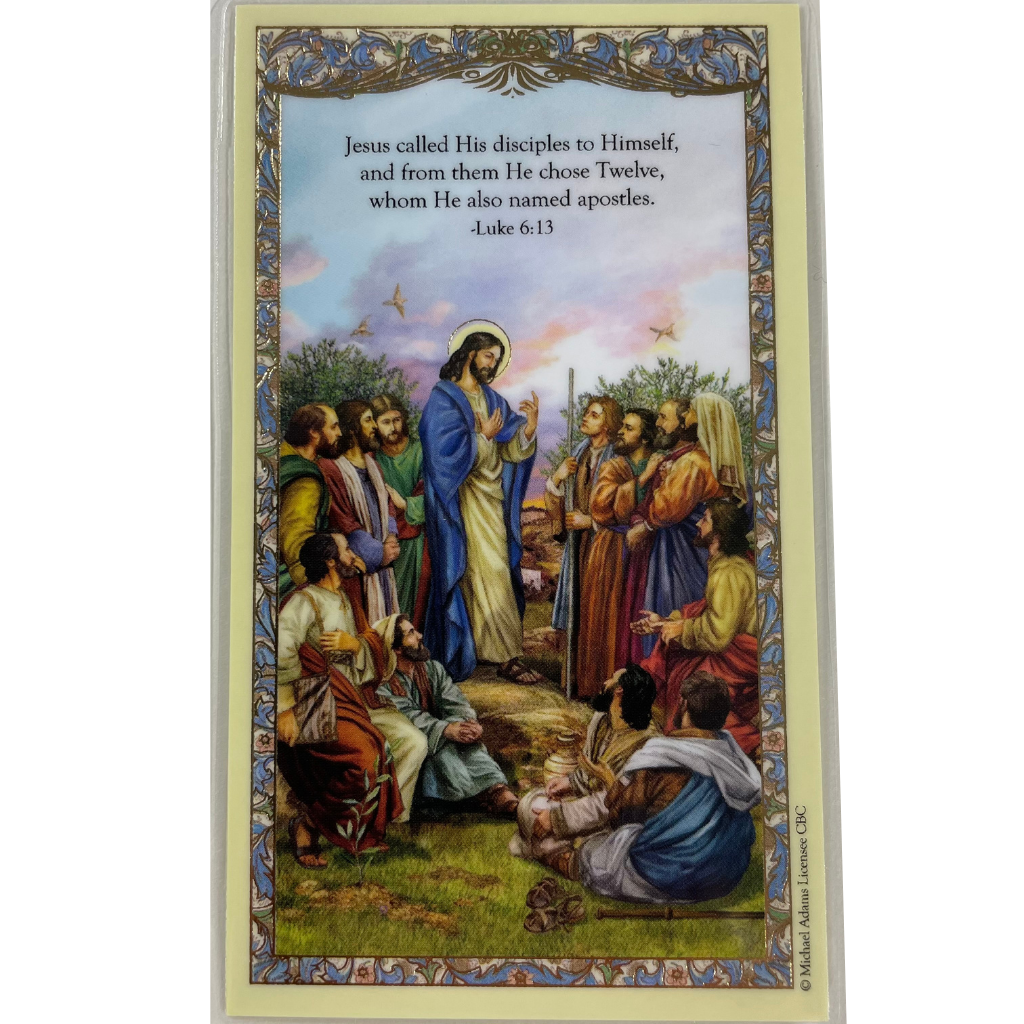 Evangelization Prayer Laminated Holy Card – Maison de Marie, LLC